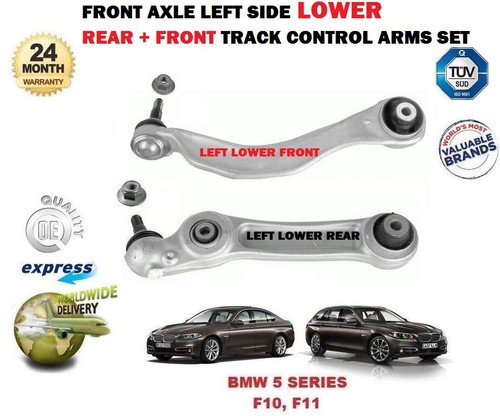 FOR BMW 5 SERIES F10 F11 2009-> LEFT SIDE LOWER FRONT + REAR TRACK ...