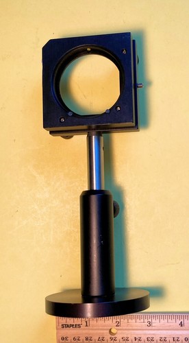 Thorlabs 2" mirror mount on 4" post with Newport 3" magnetic base MB-1 ...