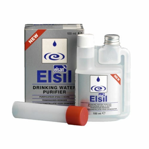 Elsil Elsan Drinking Water Purifier 100ml Treats - Camping Caravan ...