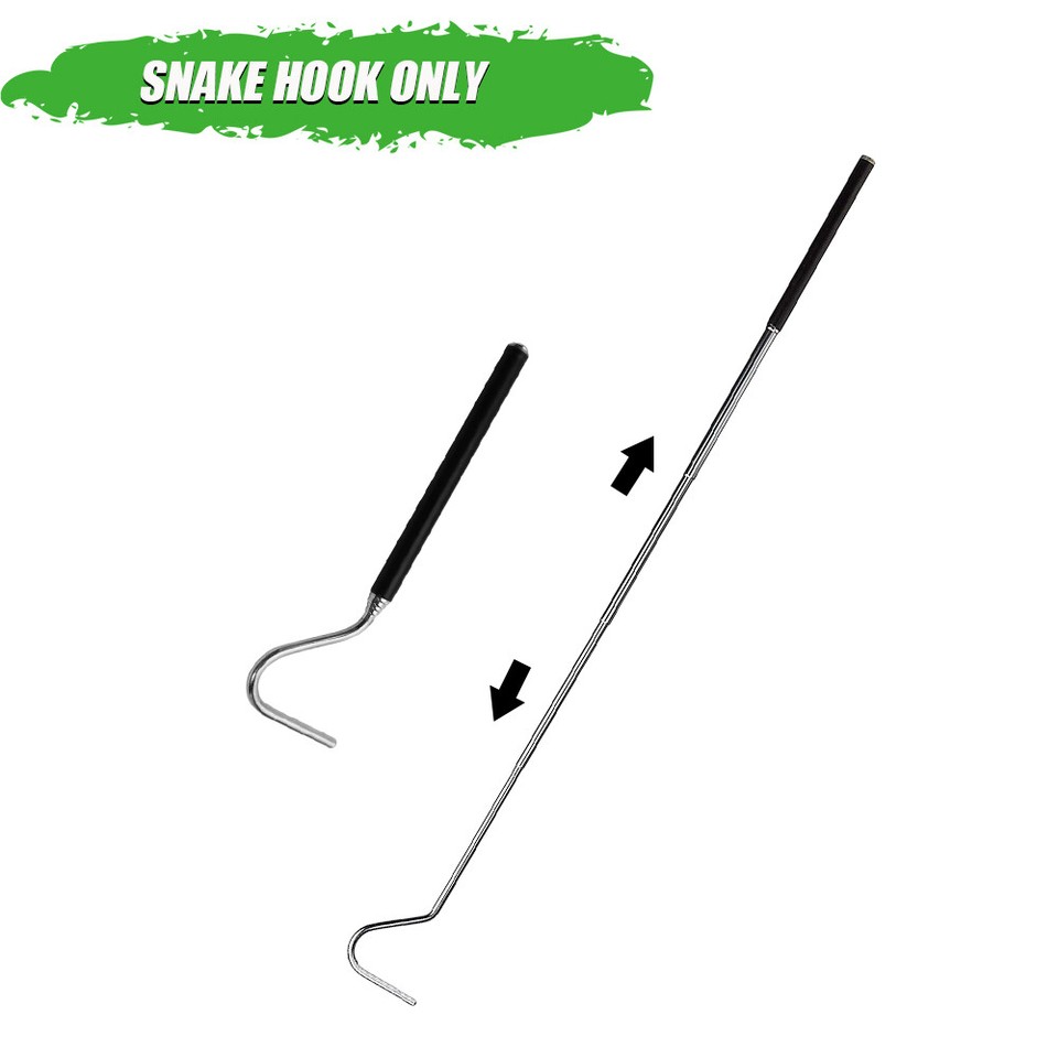 47" Heavy Duty Snake Tongs &59" Extendable Reptile Grabber Catcher Net ...