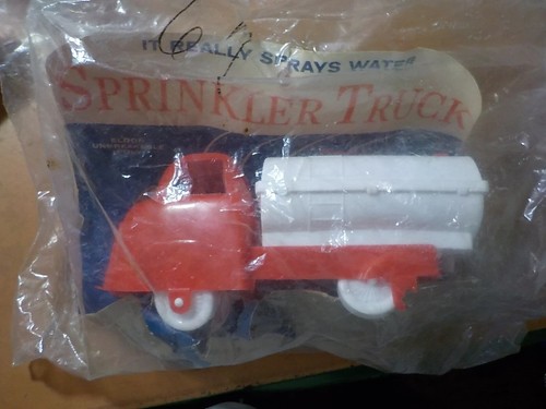 Eldon Unbreakable Poly Sprinkler Truck Really Sprays Water | eBay