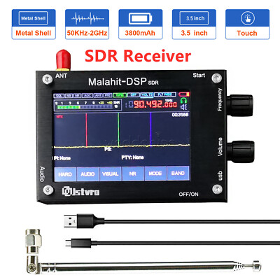 Malachite DSP SDR Receiver 50KHz-200MHz/ 50KHZ-2GHZ Malahit DSP SDR ...