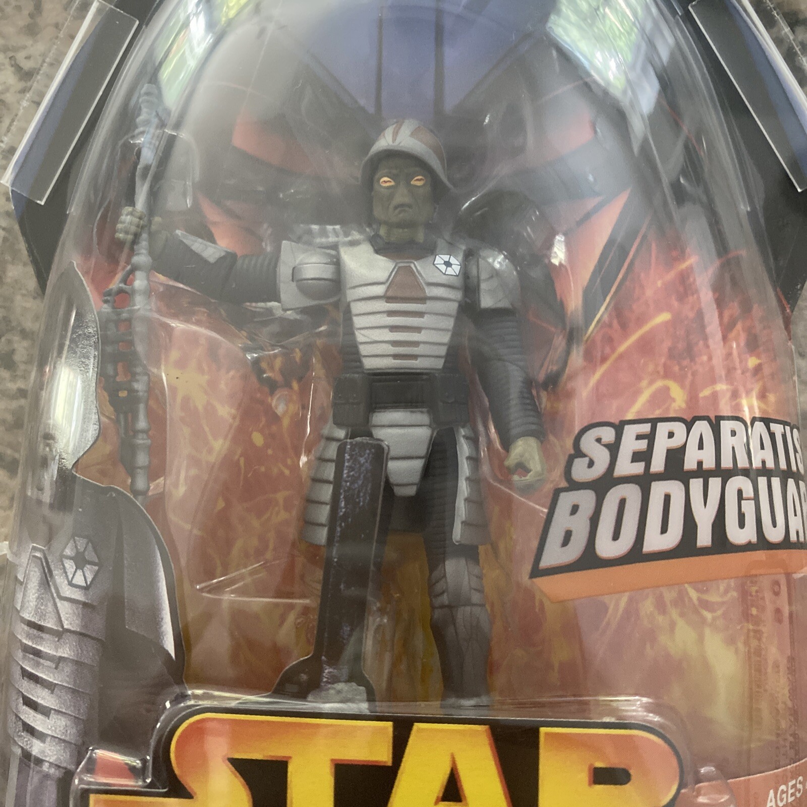 Star Wars Neimoidian Commander Revenge of the Sith Uncirculated AFA 9.0 ...