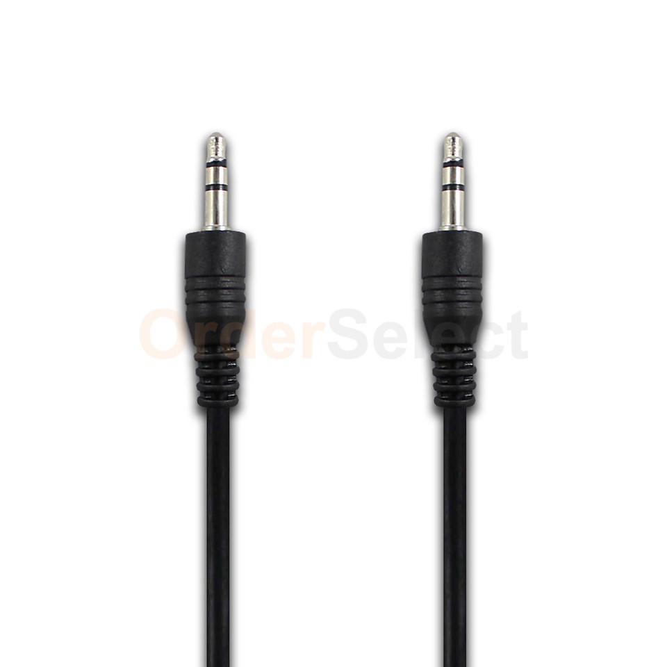 3X 3 FT 3.5mm AUX AUXILIARY CORD Male to Male Stereo Audio Cable PC ...