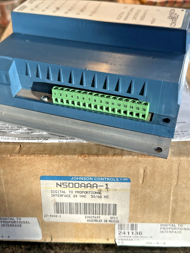 Johnson Controls Digital To Proportional Interface N500AAA-1 Box | eBay