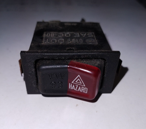 Hazard Lights Switch Button 80-84 VW Rabbit Jetta Cabriolet MK1 161 953 ...