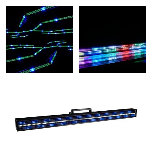 stage dmx pixel bar led wall wash flashing strobe light 48+24 Tombora ...