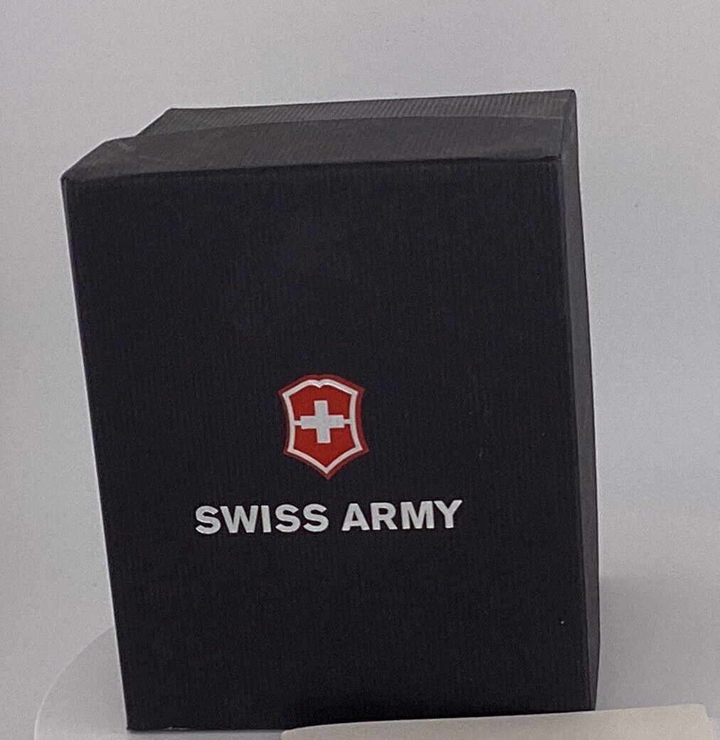 Mens 47mm Black Victorinox Swiss Army StarTech 3000 Ani-digi Watch ...