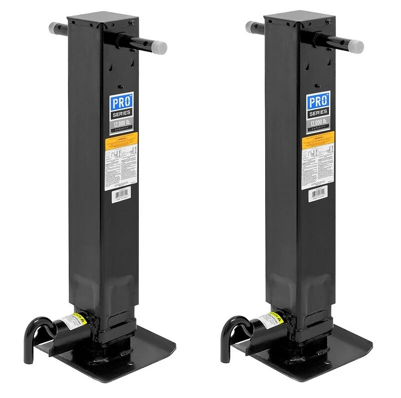 Square Direct Weld Jack Drop Leg W/ Spring Return Sidewind, 44% OFF