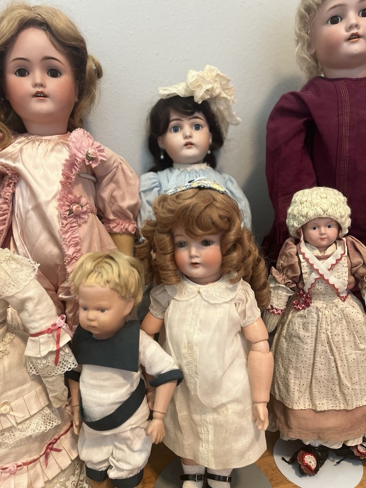 Collection Of 23 Antique Dolls | eBay