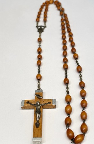 VINTAGE INRI MISSIONHURST ITALY ROSARY CRUCIFIX CROSS CHRISTIANITY ...