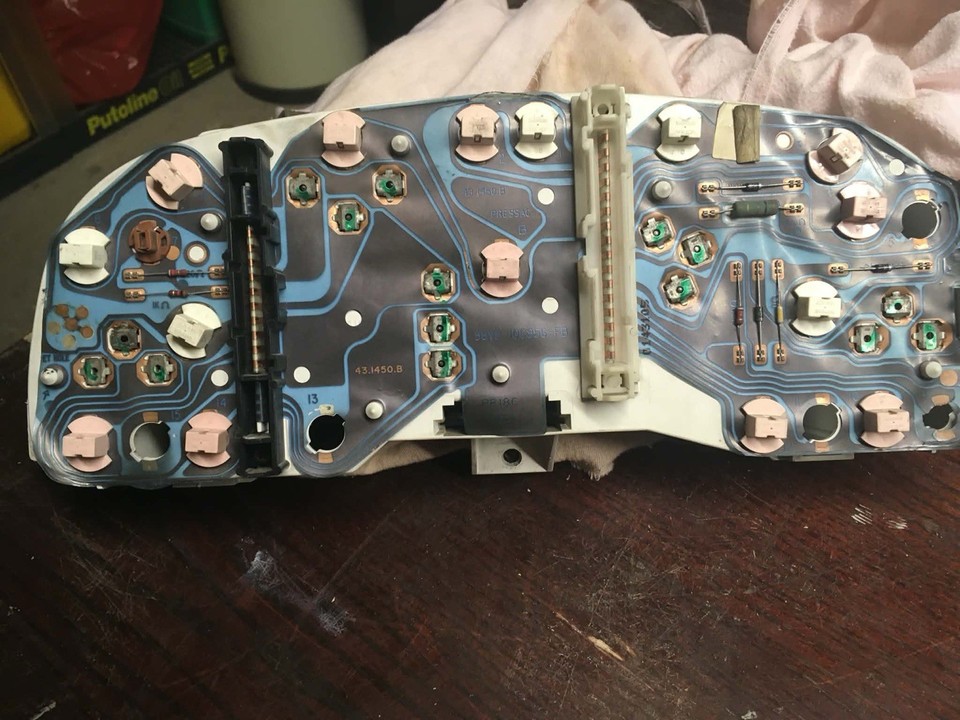Ford Transit MK5 Dash Cluster Instrument Cluster Rev Counter 1994-2000 ...