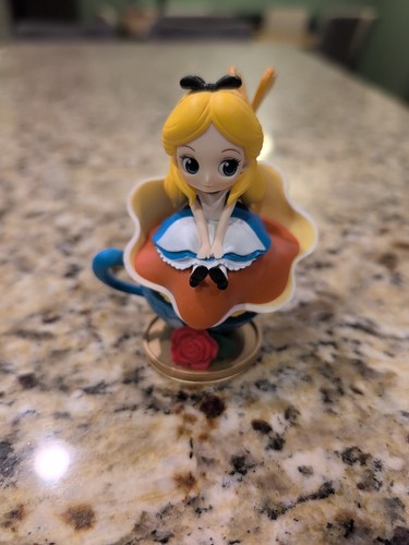 Alice Figure Q posket Stories Alice In Wonderland Disney B Color 9cm ...