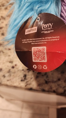 Original Rare Lankybox Poppy Playtime Rocky pug-a-pillar plush -Read ...