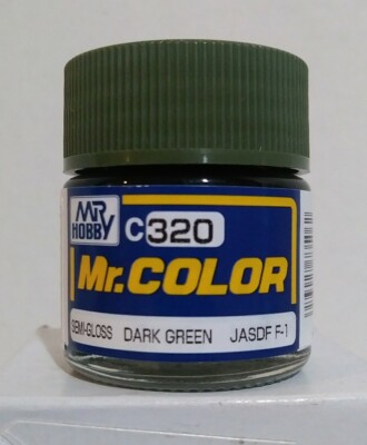 Gunze Sangyo Mr Color C-320, Semi-gloss Dark Green (JASDF F-1) 10ml. | eBay