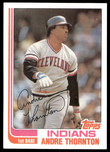 1982 Topps 746 Andre Thornton Cleveland Indians Baseball Card | eBay