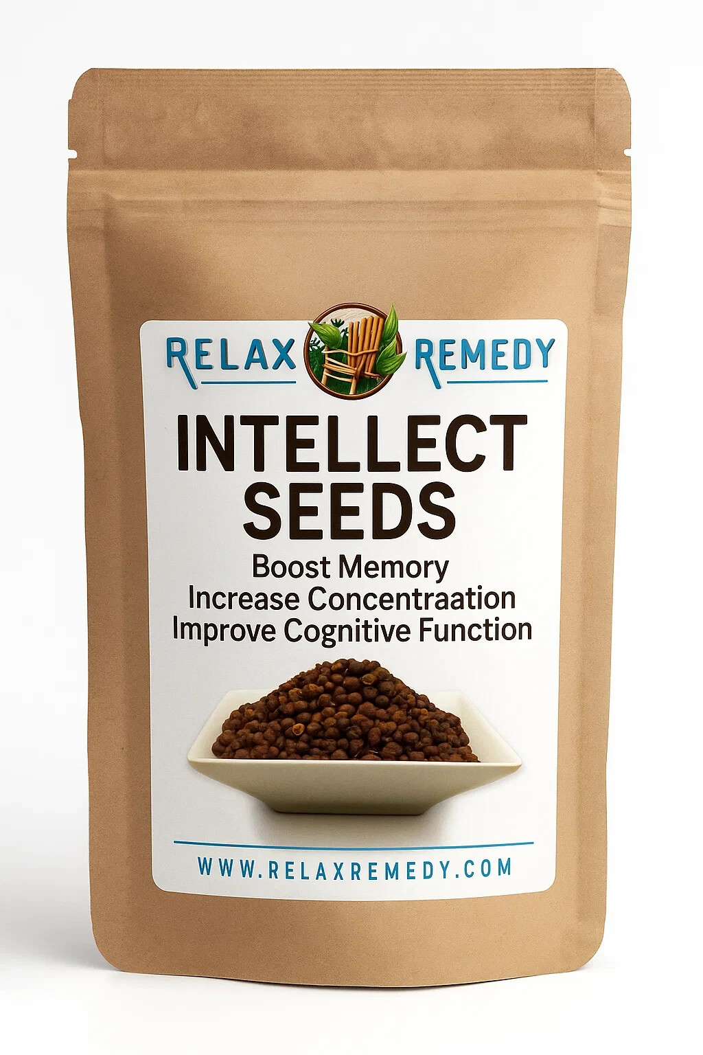 Whole Intellect Seeds - 100% Pure, Celastrus Paniculatus, Cognitive ...
