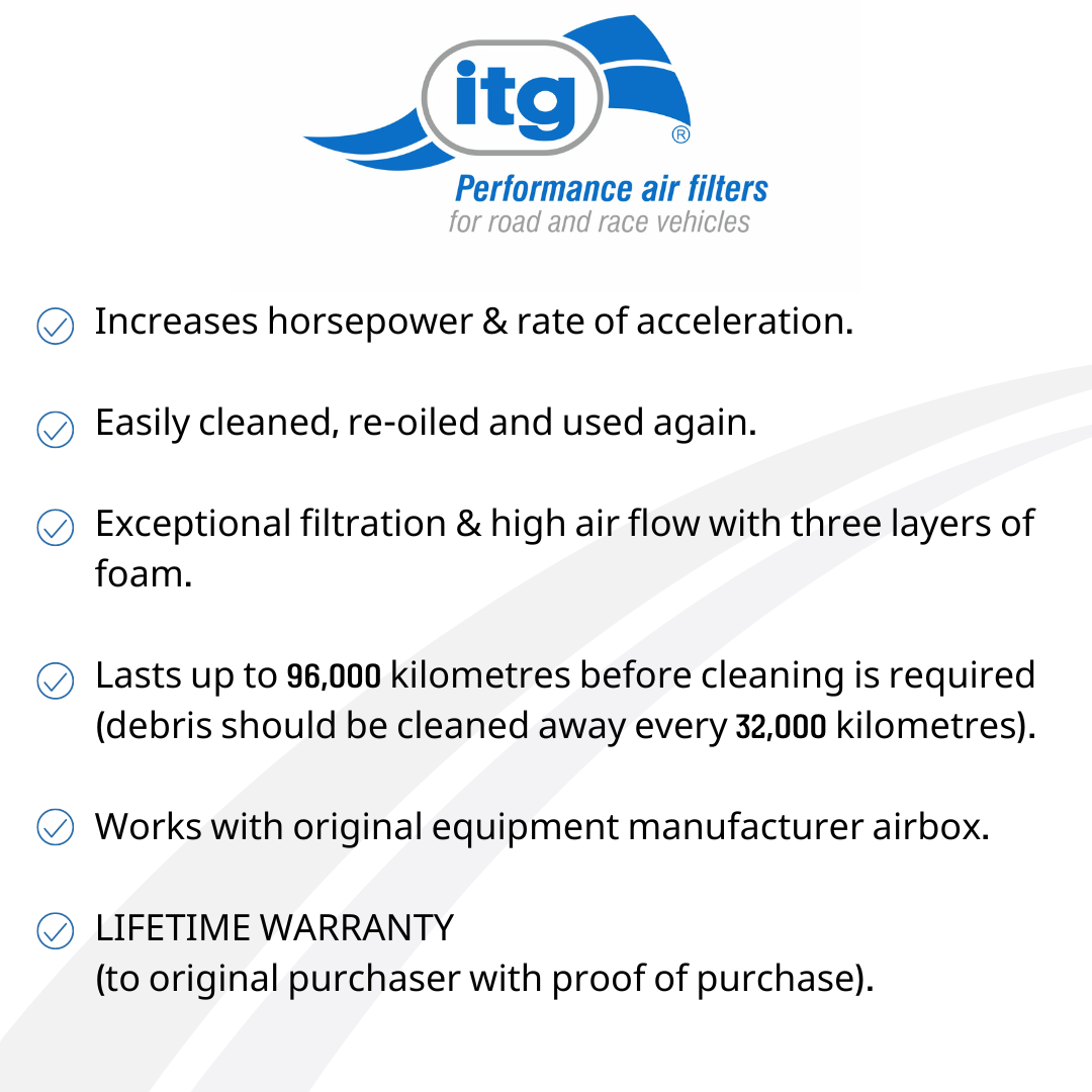 ITG Maxogen Induction Air Intake Kit for Hyundai i20 N w/Intake Hose ...