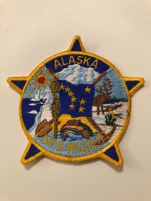 Alaska Fish & Wildlife Patch | eBay