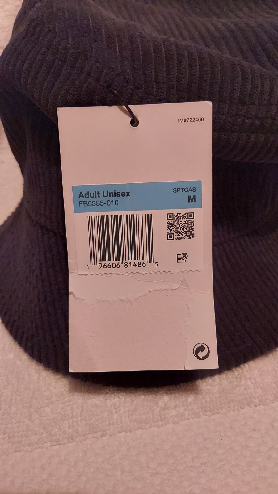 Nike Corduroy Apex Adult Unisex Black Bucket Hat NWT Size Medium FB5385 ...
