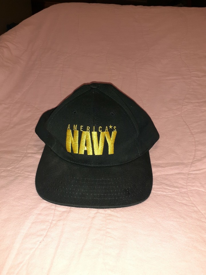 America's Navy Snapback Hat Military Navy.Com | eBay