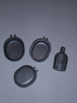 VINTAGE HASBRO G.I. JOE MESS KIT AND CANTEEN, 1960'S 70'S, 100% ...