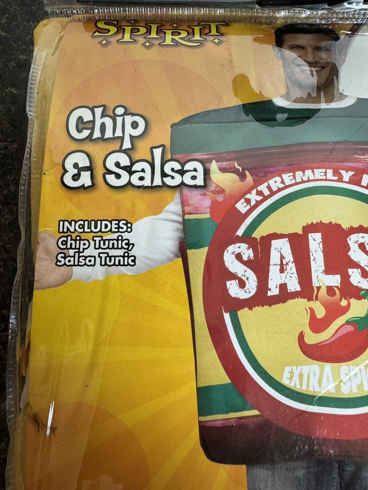 Spirit Halloween Chip And Salsa Couples Costume Unisex Adult Spirit | eBay