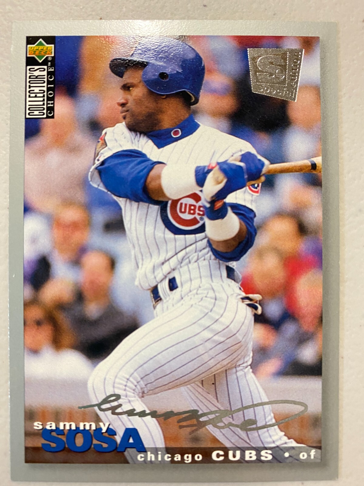 1995 UD #85 Silver Signature Sammy Sosa Card (+5 Additional Cards) | eBay