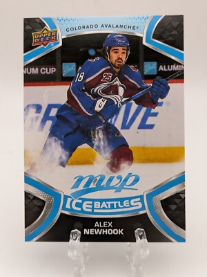 💥 2021-22 Upper Deck MVP Alex Newhook Ice Battles Rookie | eBay