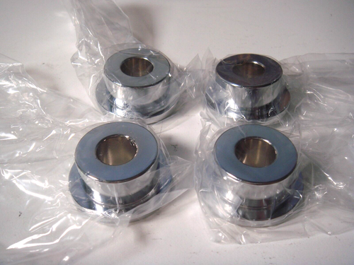 Aluminum Handlebar Riser Bushings Mounts HD Softail Dyna XL V-Twin 28 ...