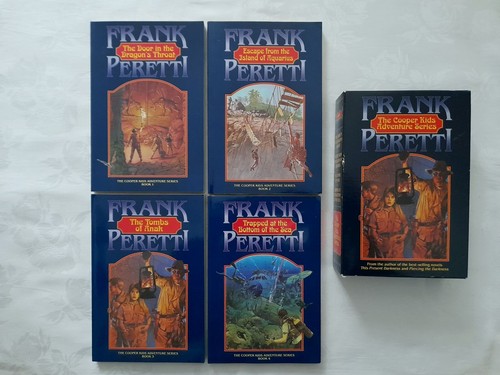 THE COOPER KIDS ADVENTURE SERIES Books 1, 2, 3, 4 by FRANK PERETTI (Pbk ...