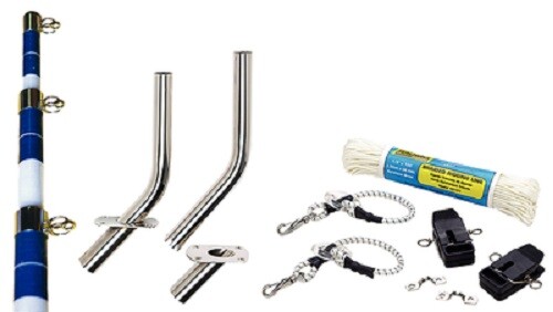 Seachoice Complete Outrigger Kit 88251 Blue White Flat Rate US 19.95 ...
