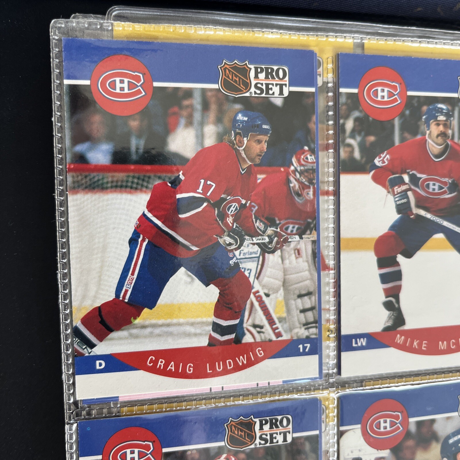 1990-91 Pro Set Hockey Card Craig Ludwig Montreal Canadiens #154 | eBay