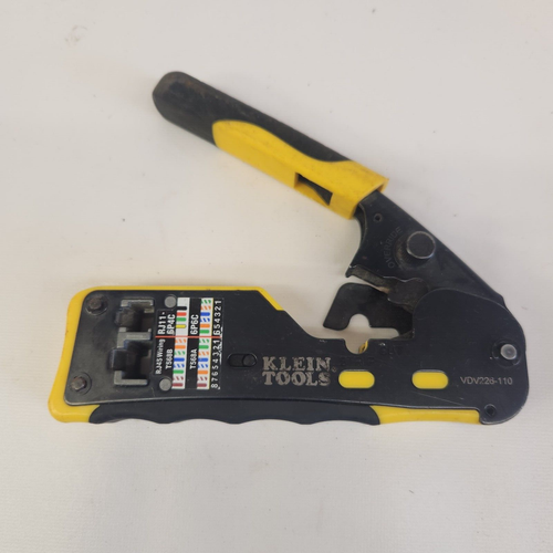 Klein Tools VDV226-110 Ratcheting Cable Crimper | eBay