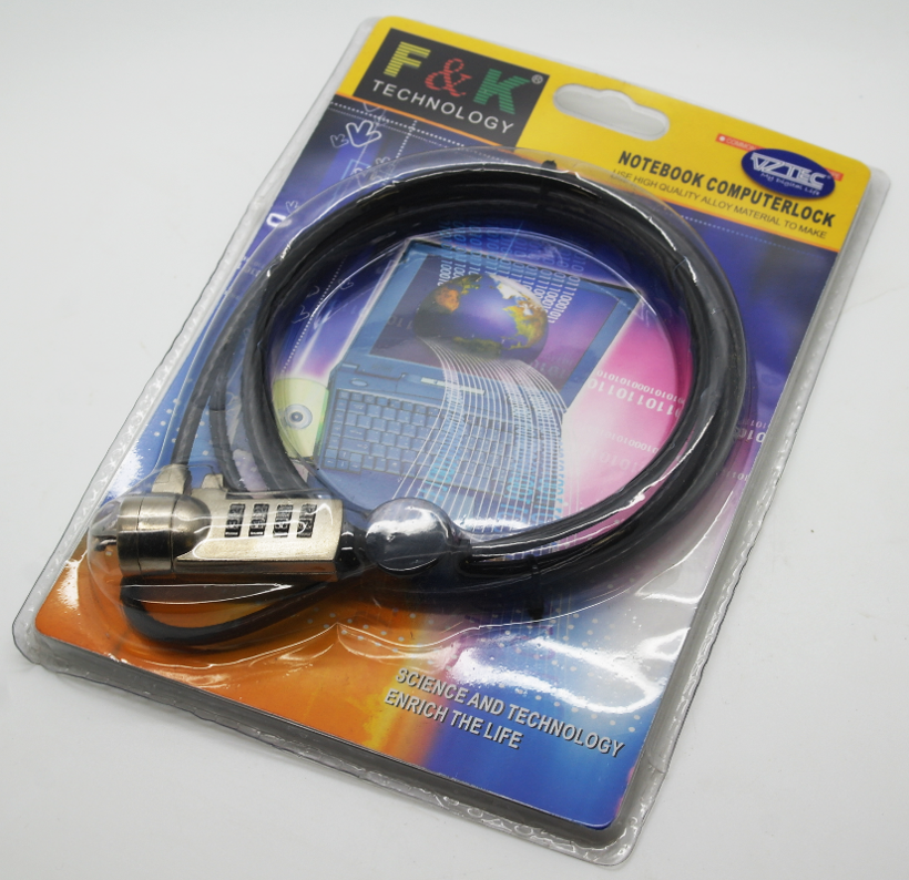 F+%26+K+Technology+Notebook+Computerlock+PC+Laptop+Security+Lock+Anti ...