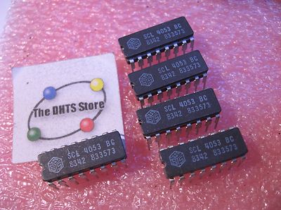 SCL4053BC Solid-State IC CMOS Analog Multiplexer MUX Ceramic 4053 - NOS ...