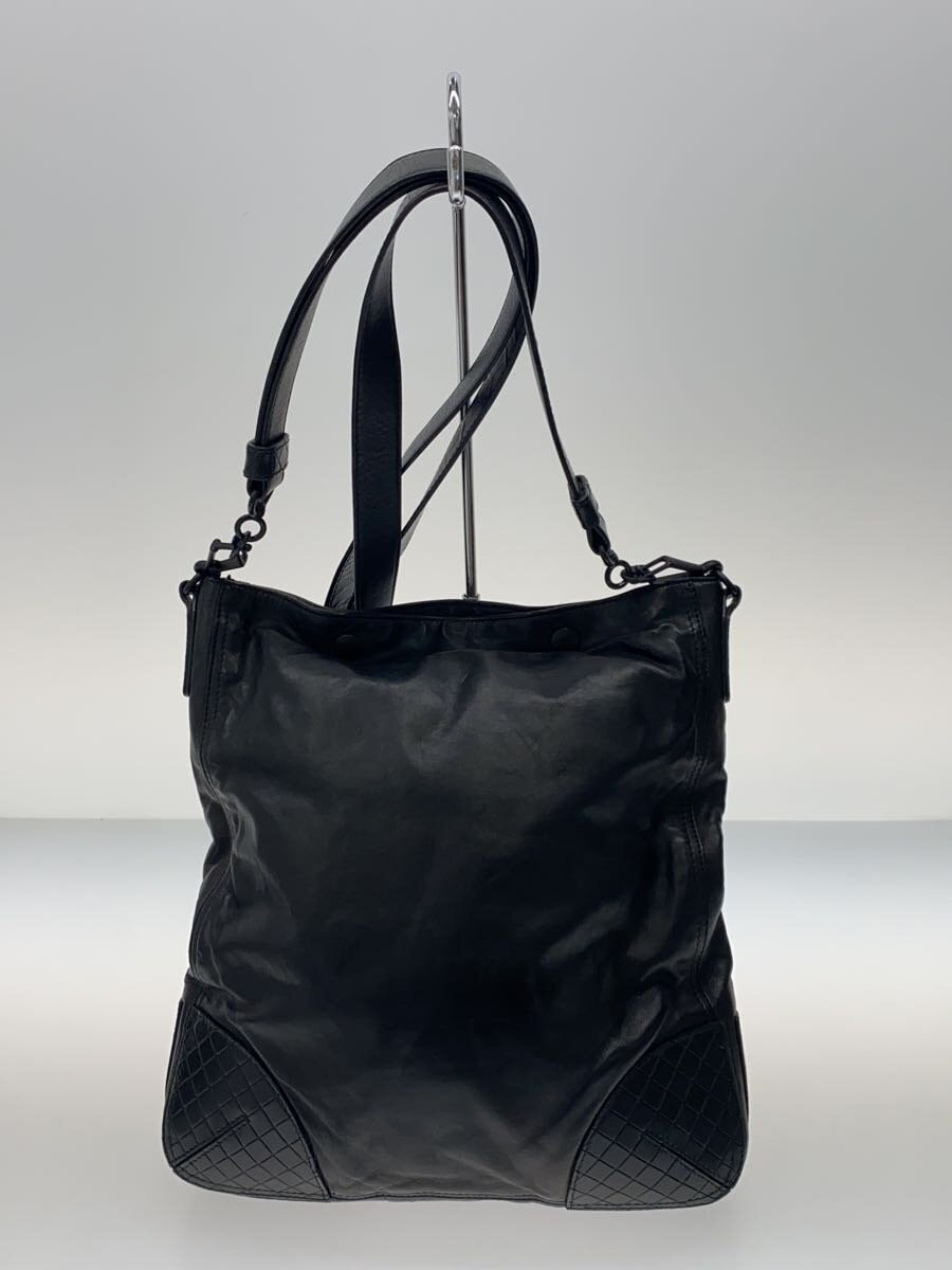 BOTTEGA VENETA Crossbody shoulder bag in leather BLK 309540 BOTTEGA VENETA Crossbody shoulder bag in leather BLK 309540