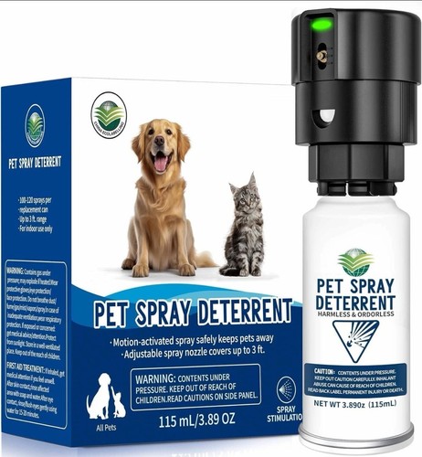 Spray Deterrent Spray System 1 Pack - Motion Activated Dog Spray System ...