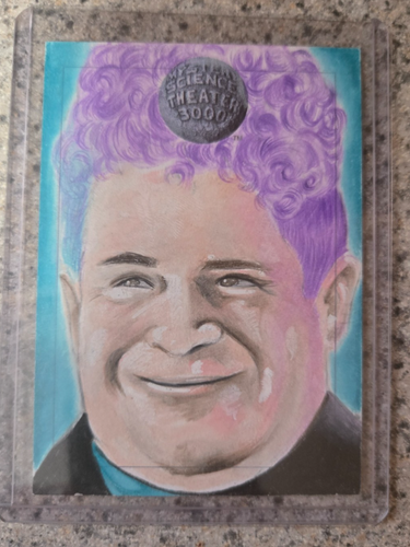 MST3K HAND DRAWN SKETCH CARD MAX SON OF TV'S FRANK BY R. SHARP - PATTON ...