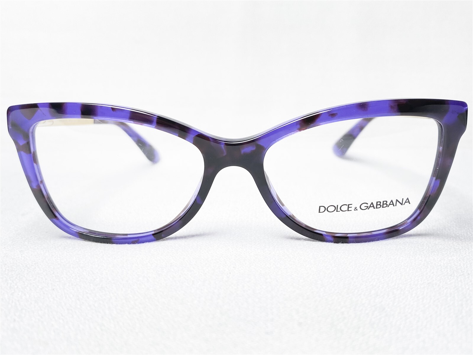 NEW Dolce & Gabbana DG3218 2890 Womens Violet Cube Eyeglasses Frames 54 ...