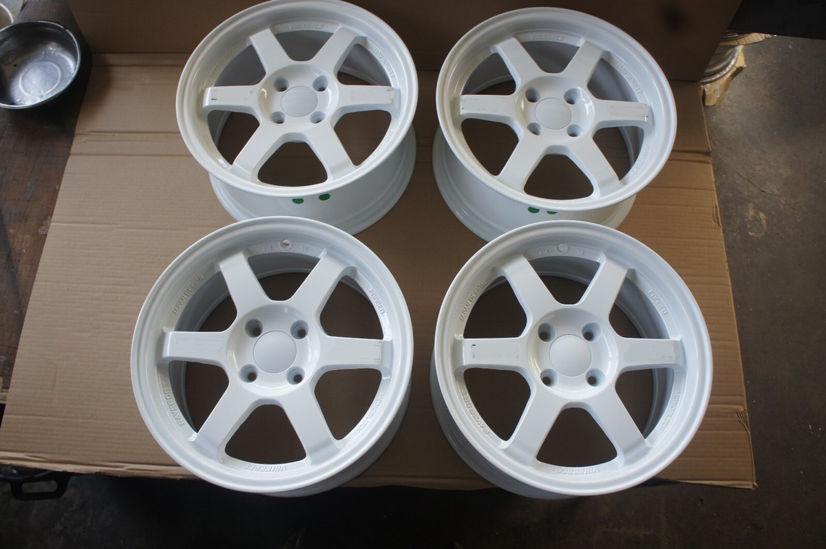 White Honda Rims
