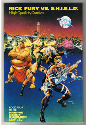 NICK FURY vs SHIELD #4, NM, Joe Jusko, Paul Neary, 1988 | eBay