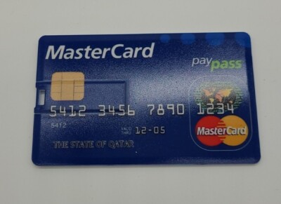 USB 2.0 Memory Stick Flash Drive Storage Bank Credit Card 32GB Free ...