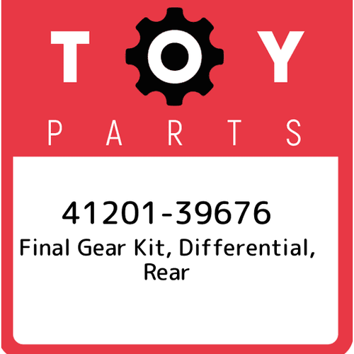 41201-39676 Toyota Final Gear Kit Differential Rear 4120139676 Genuine ...