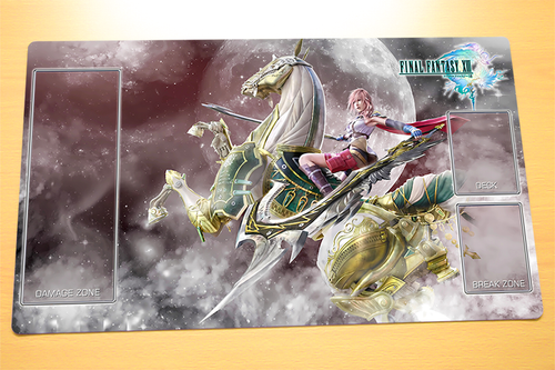 No.3256# Final Fantasy TCG Custom Playmat Eclair Farron Lightning FF ...