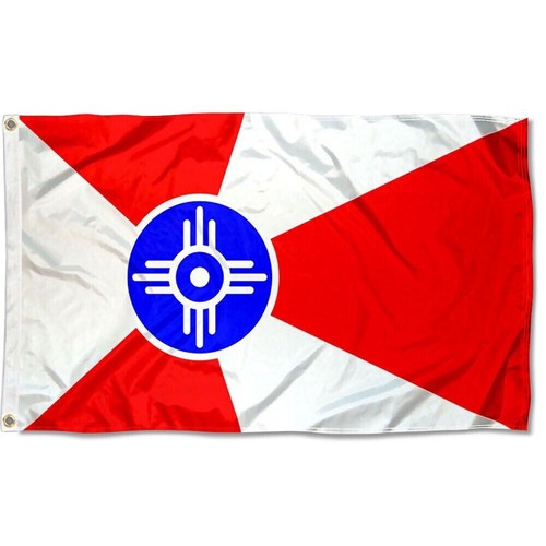 City of Wichita Flag for Flagpole Official American City Government ...
