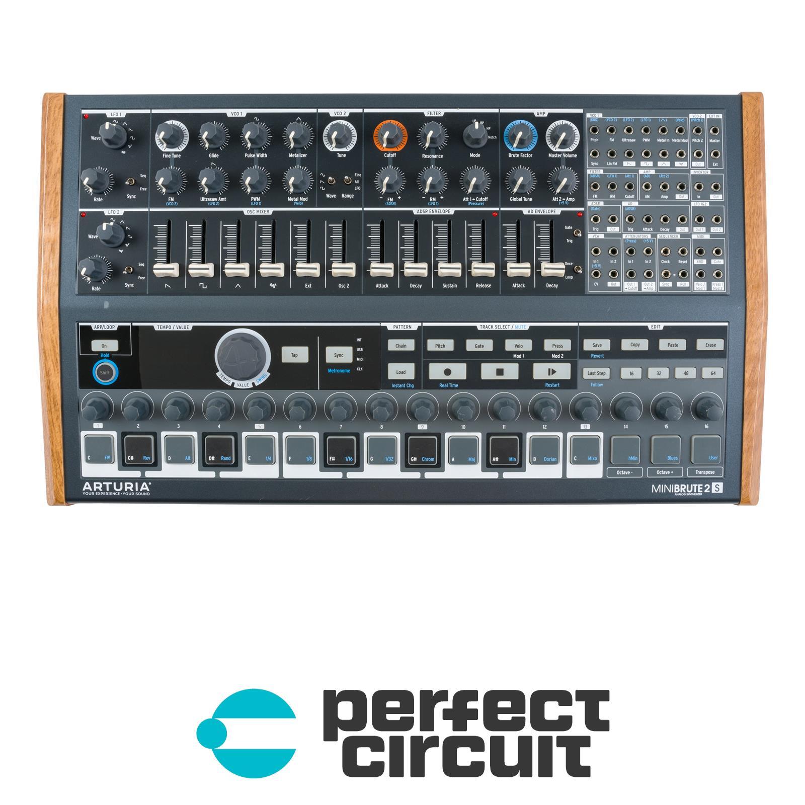 Arturia MiniBrute 2S Analog Desktop SYNTHESIZER - USED - PERFECT ...