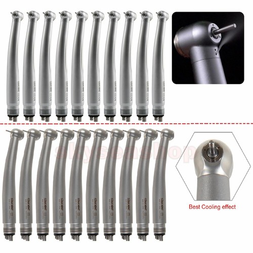 1-10 Dental High Speed Handpiece 4 Hole Single / 3-way Spray SANDENT ...