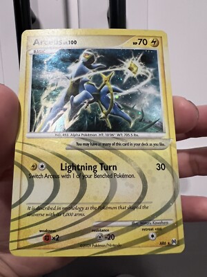 Pokemon TCG Platinum Arceus, #AR6 Arceus Lv. 100, Holo Rare LP | eBay