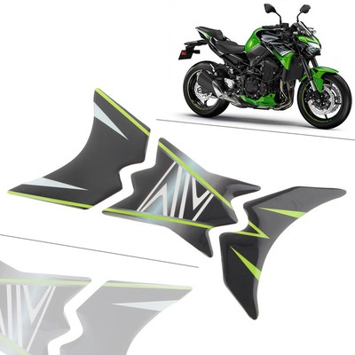 Motorcycle 3D Fuel Gas Tank Protective Cover Decal Sticker For Kawasaki ...